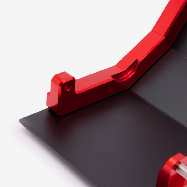EBMX Red Aluminum Bash Plate for Light Bee – EmotoUK
