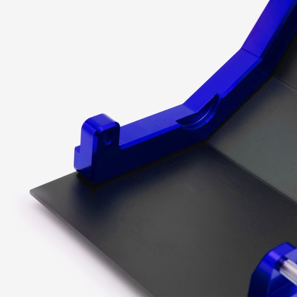 EBMX Blue Aluminum Bash Plate for Light Bee – EmotoUK